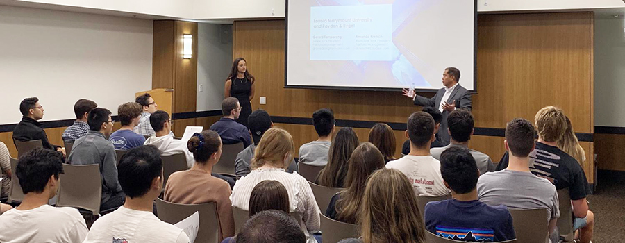 Finance Student Organizations - Loyola Marymount University